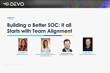 Building a Better SOC: It Starts with Team Alignment