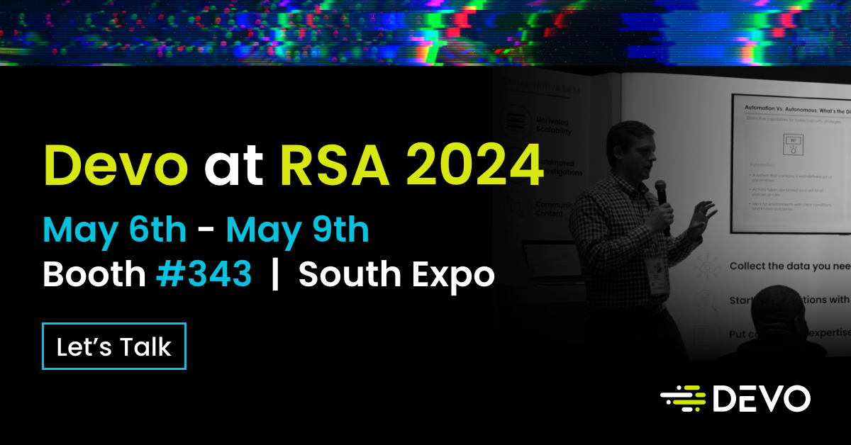 Devo at RSAC - Devo.com