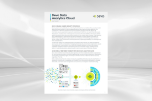 Devo Data Analytics Cloud Solution Brief - Devo.com